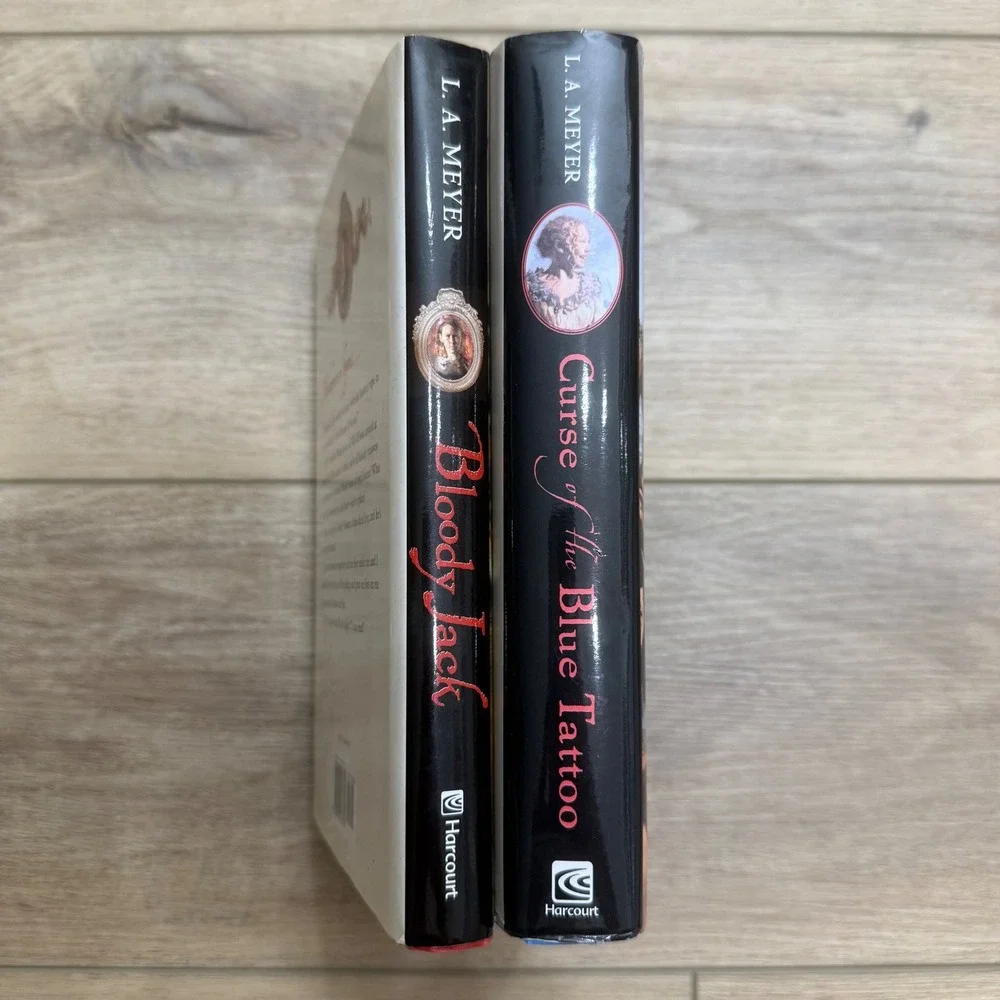 Harcourt | Other | Signed True St Edition La Meyer Bloody Jack Curse Of ...